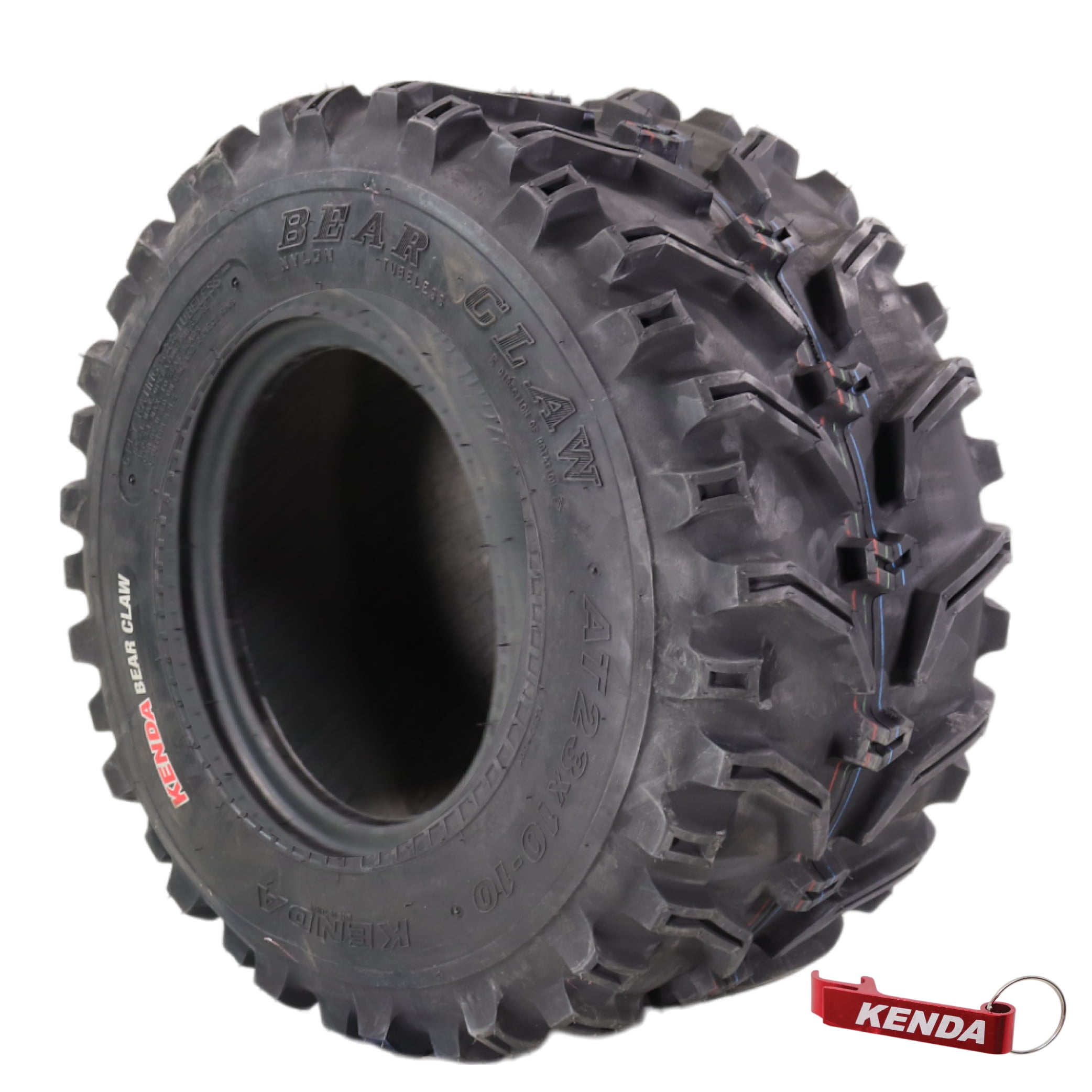Kenda Bear Claw 23x10-10 Rear Off-Road Tire for All-Terrain (ATV ...