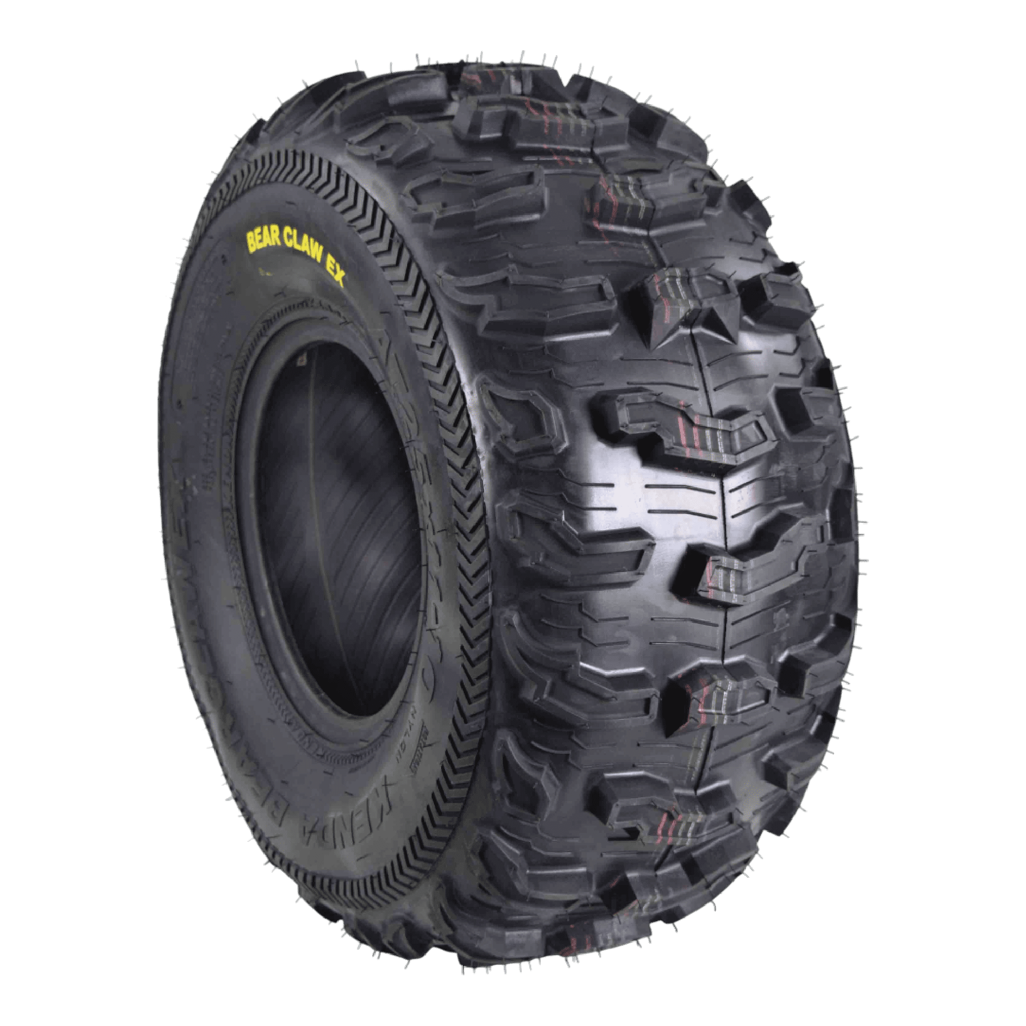 Kenda Bear Claw EX 25x11-10 Rear ATV Tire, 6 PLY, High Traction, Low ...