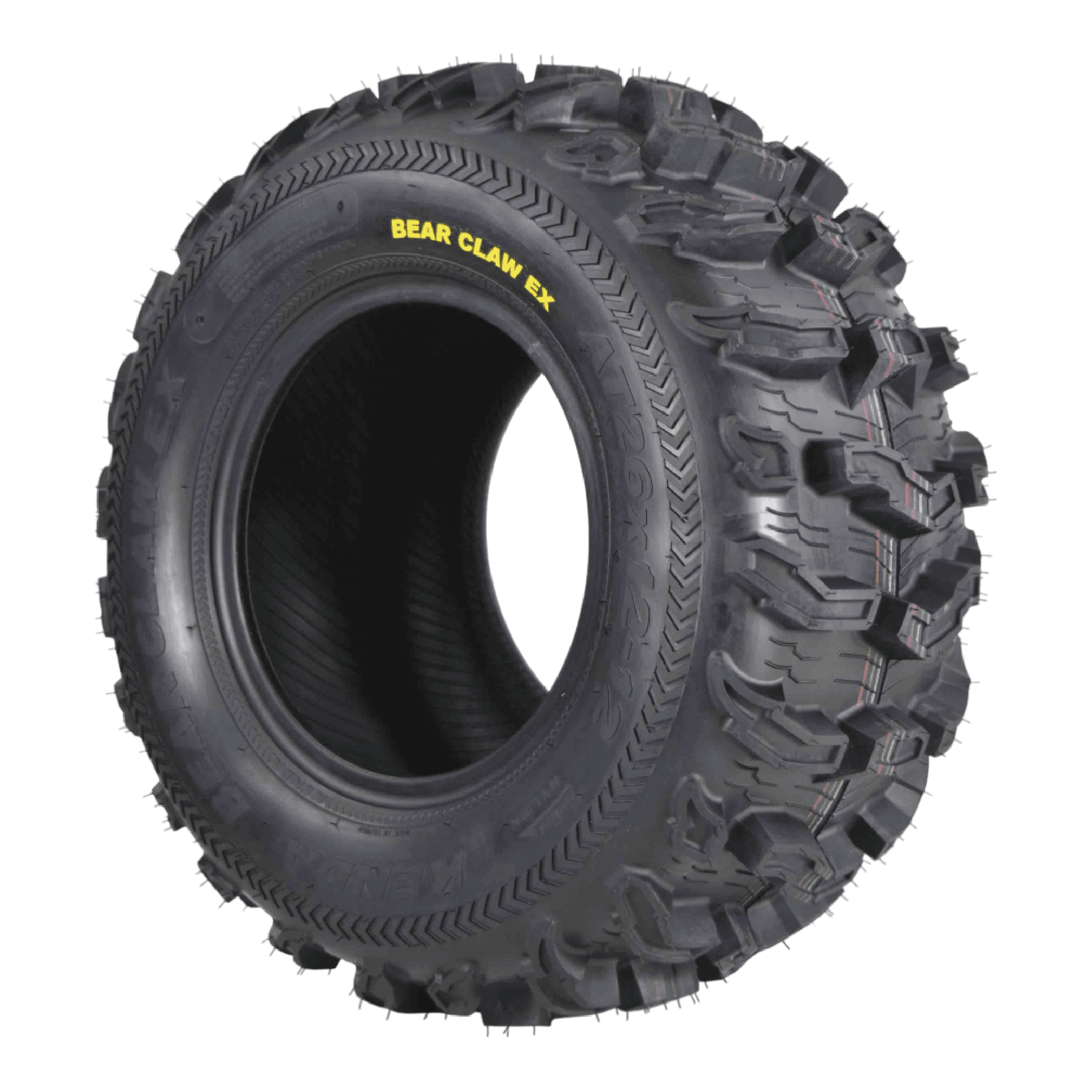 Kenda Bear Claw EX K573 26x12-12 Rear ATV Tire - 6 PLY, Single ...