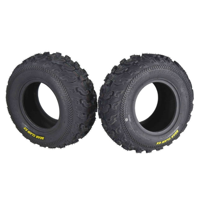 Kenda Bear Claw EX K573 Front 6 PLY ATV Tires, 22x8-10 Tubeless, 10 ...