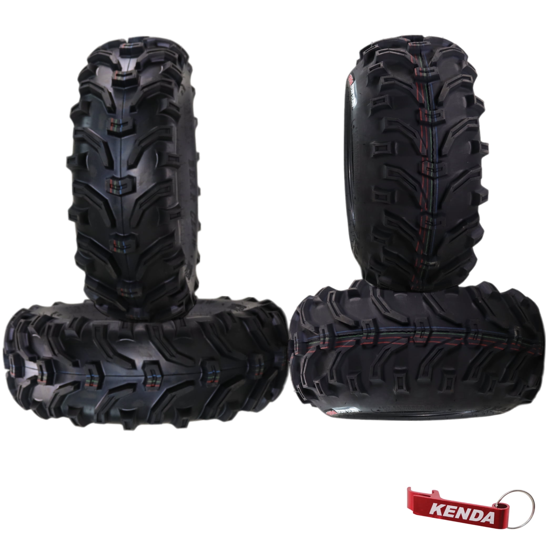 Kenda Bearclaw K299 - 27x9-12 Front & 27x10-12 Rear Tires for All ...