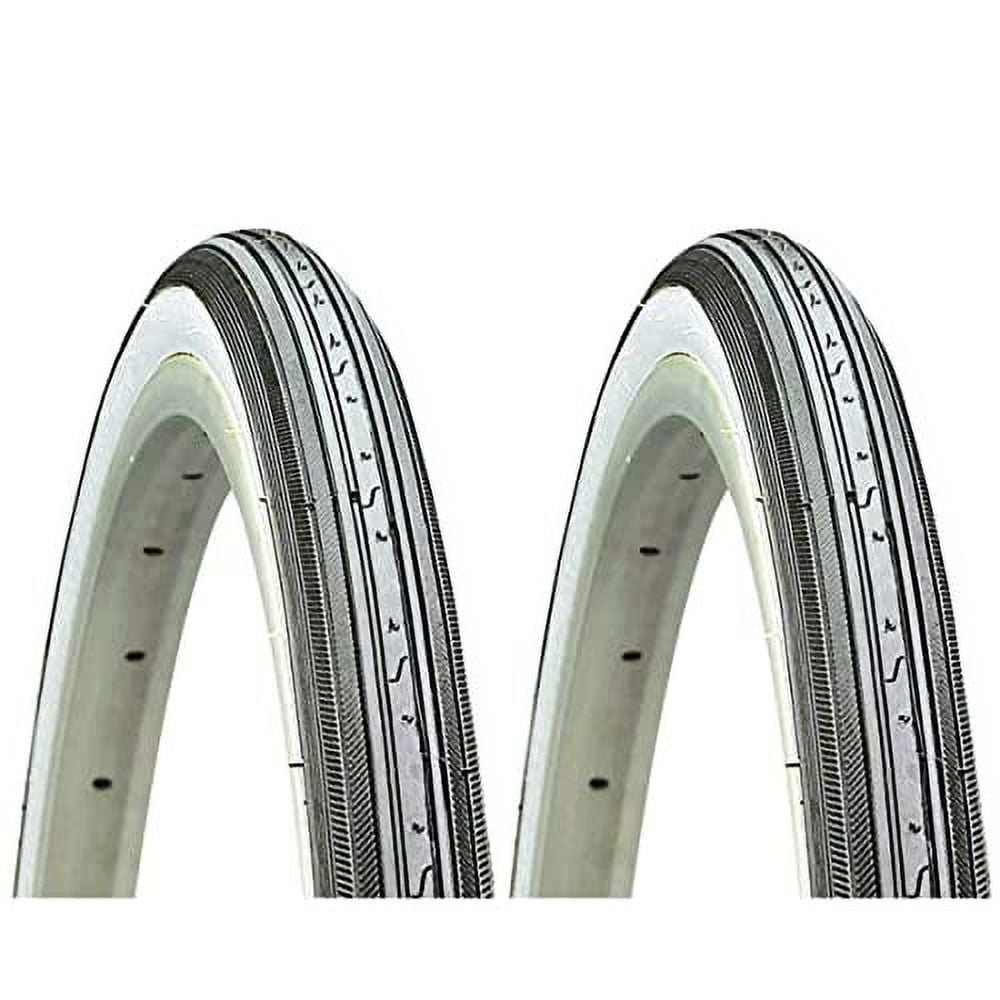 Kenda K34 27 x 1-1/4" White Wall Road Bike Tires, Wire Bead - Pair (2 Tires) - Walmart.com