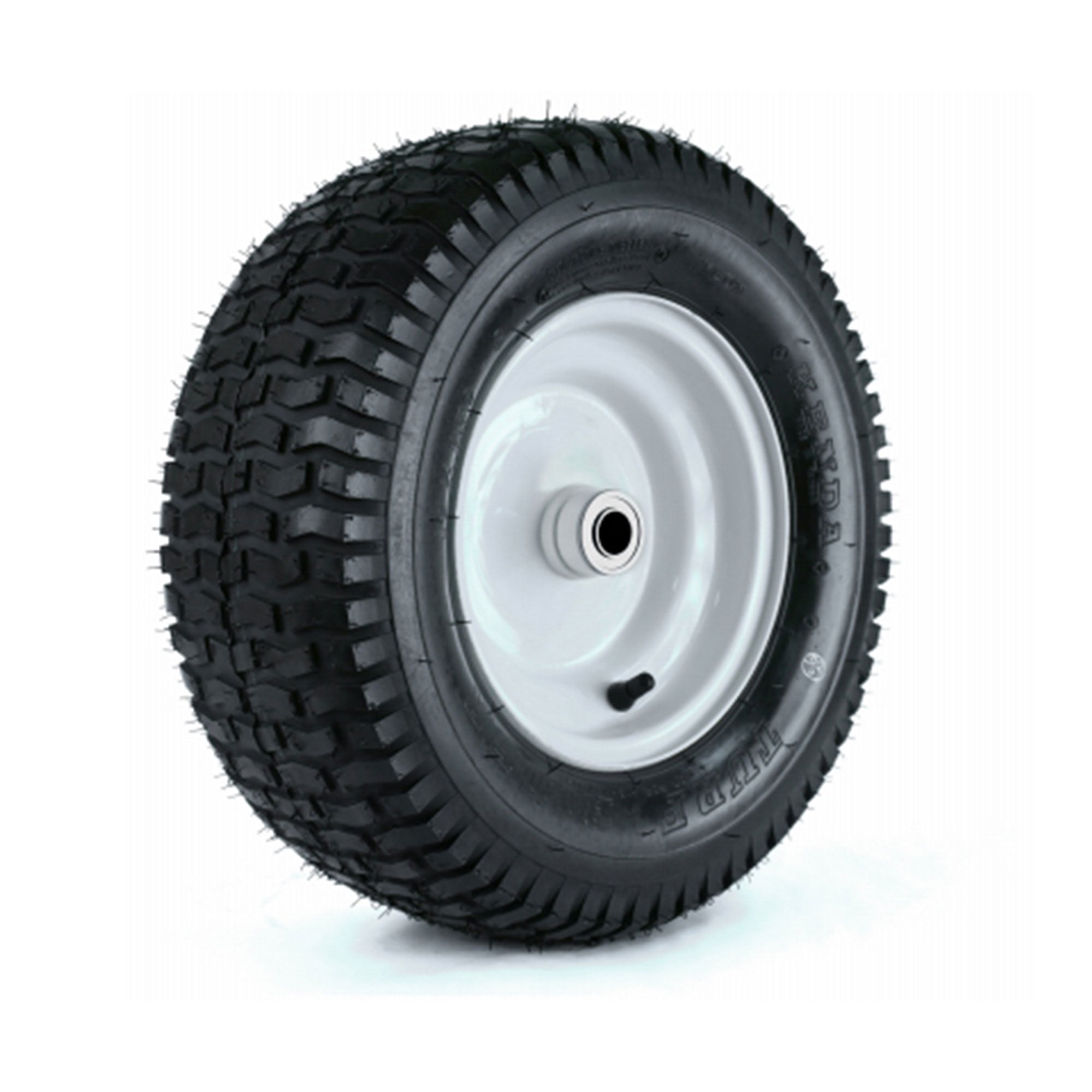Kenda K358 Turf Rider 15X650-8 4" Hub x 3/4 In" Bore Tire On 8" Wheel ...