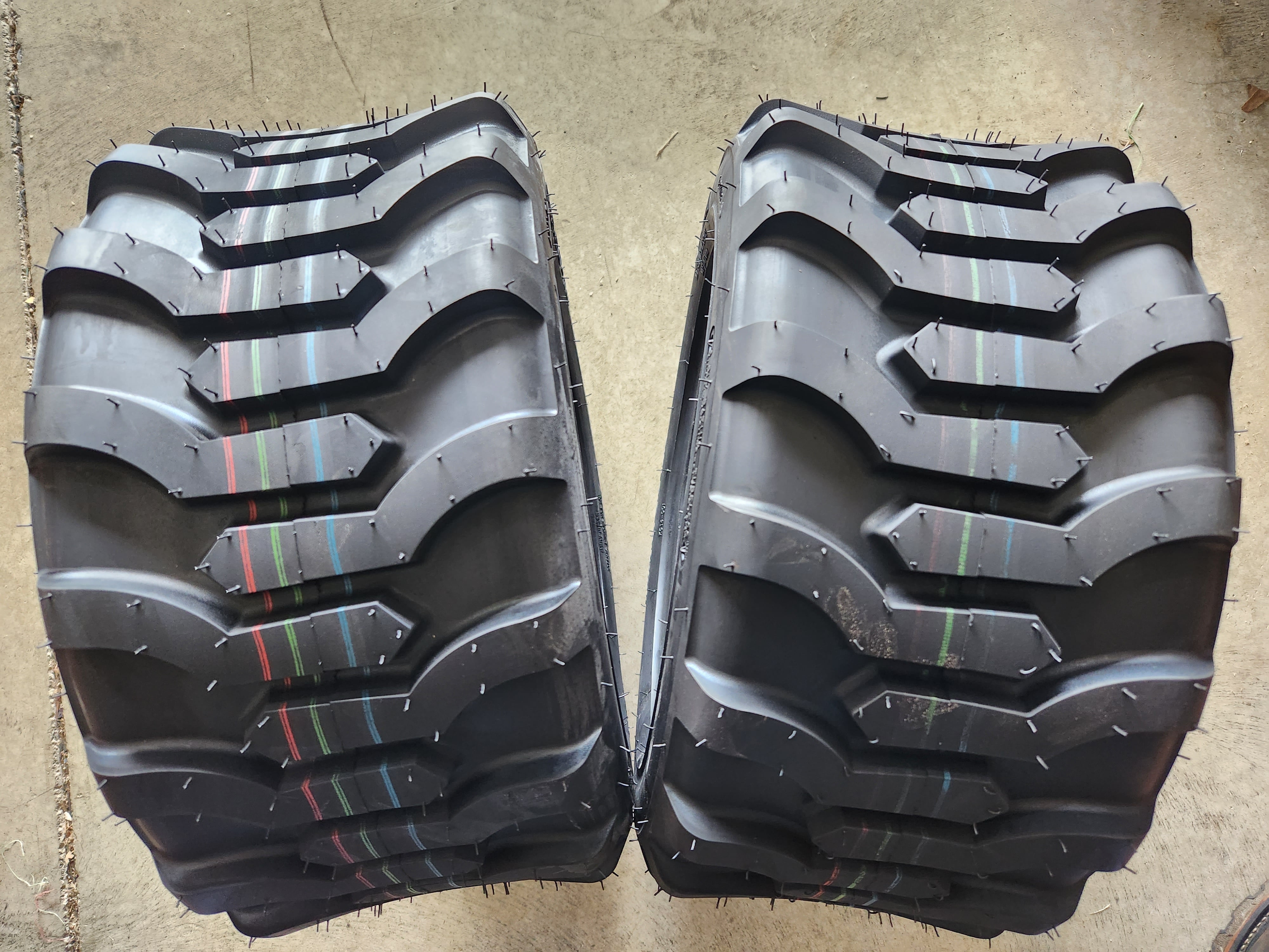 Kenda 18x8.50-10 6P K514 R4 Tires, Load Range C, Lug Skid Steer Loader ...