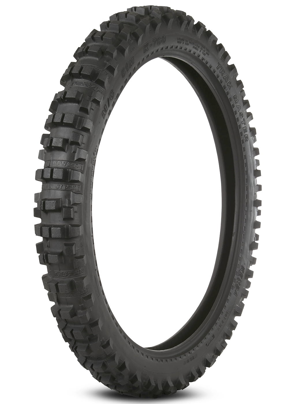 Kenda Trakmaster K760 Front Tire 70/100-19, Dual Sport, Trail Terrain ...