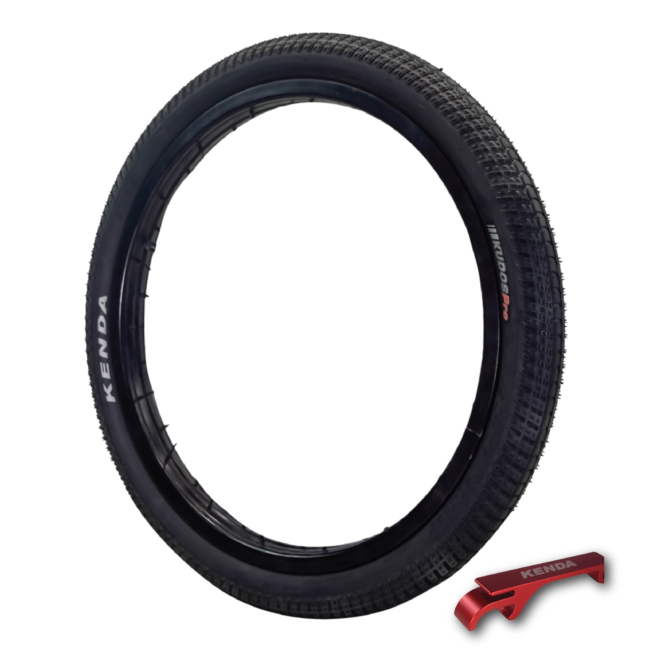 Kenda Kudos Pro 120tpi Fold 20x1.95 BMX Race Bicycle Tire with Keychain ...
