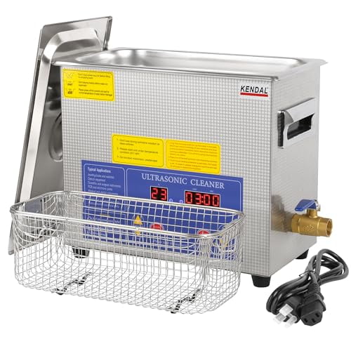 Kendal Commercial Grade 180watts 6L Ultrasonic Cleaner 40kHz with ...