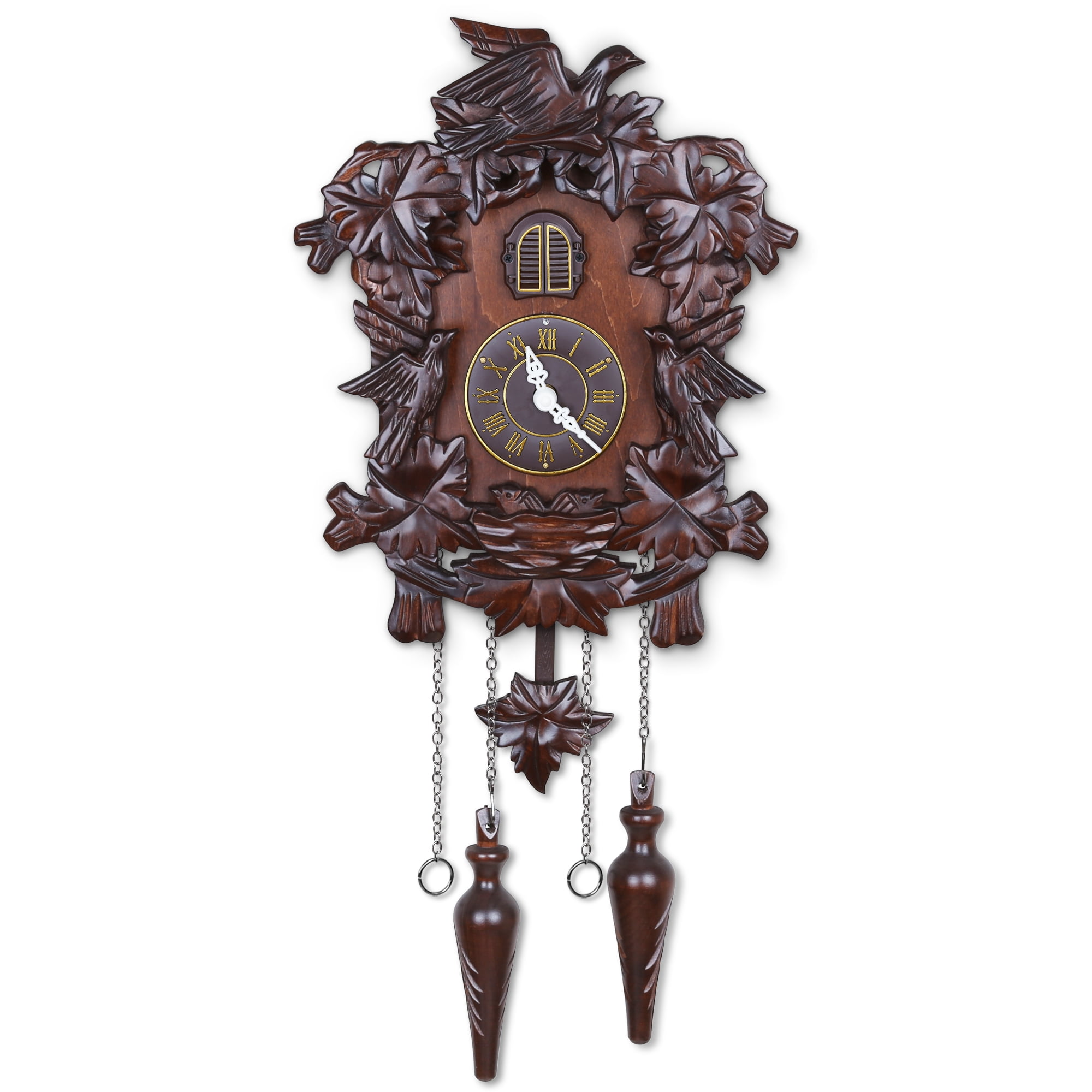 Kendal Cuckoo Clock Large Vintage Wall Clock Handcrafted Wood Cuckoo ...