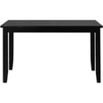 Kendal Dining Table, Black - Walmart.com