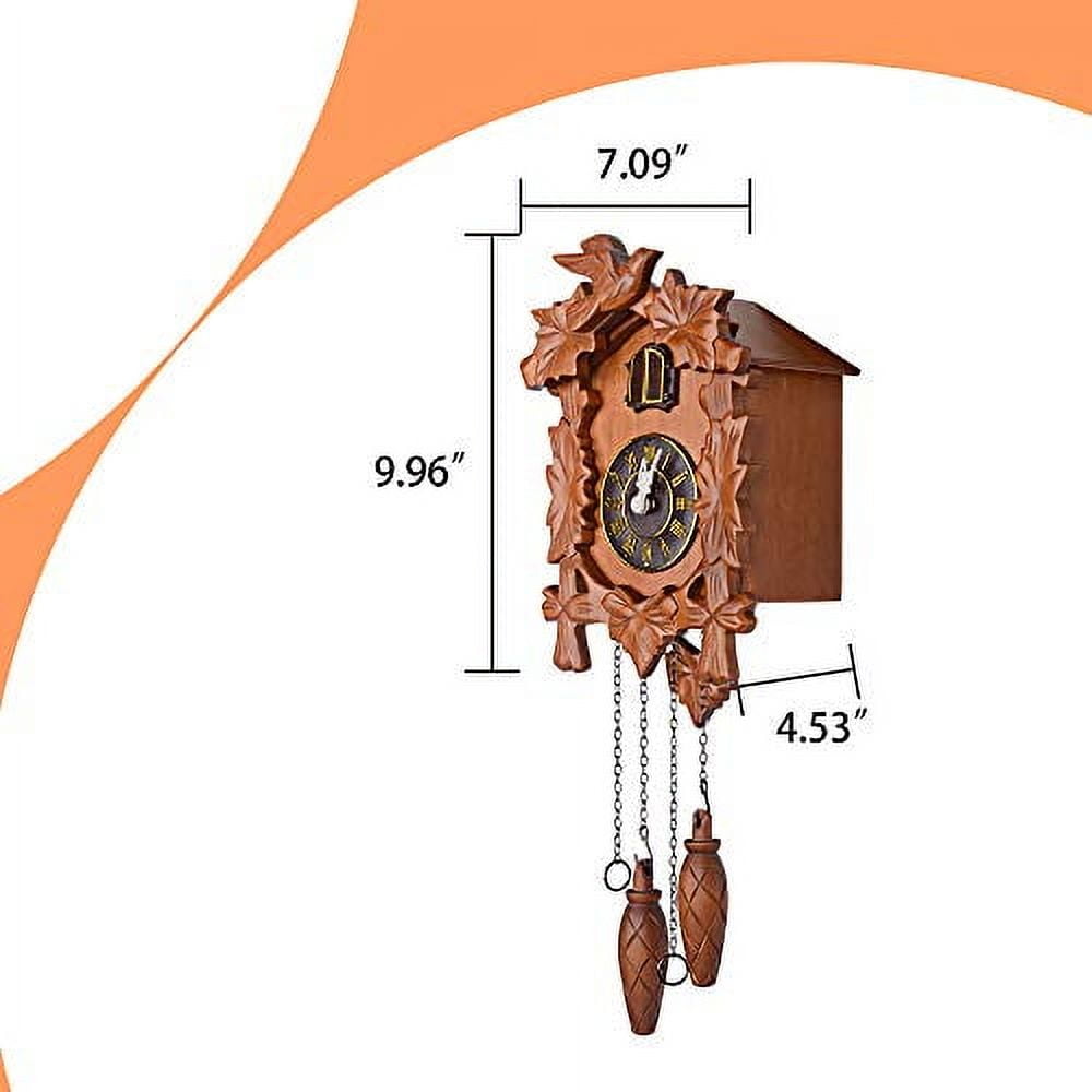 Kendal Handcrafted Wood Cuckoo Clock MX025 - Walmart.com