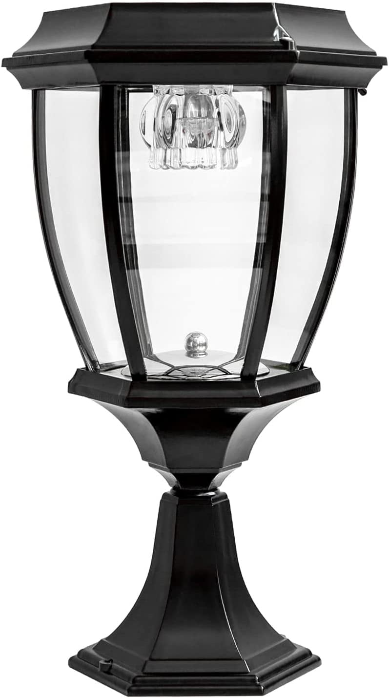 Kendal Solar Post Lights Outdoor, Waterproof Fence Solar Powered Pillar ...