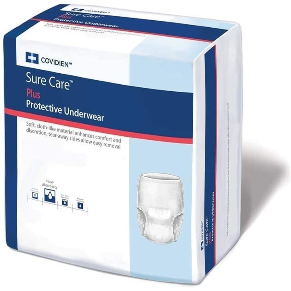 Kendall/Covidien BcTlyInc Protective Underwear 34-46 Medium PK/20 1605 ...