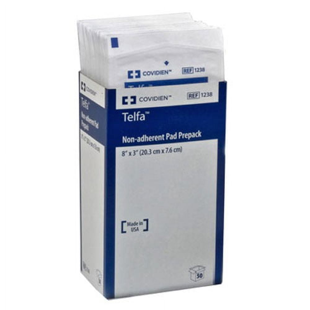 Kendall/Covidien Sterile Telfa Non-Adherent Wound Dressing Pad, 50 ...
