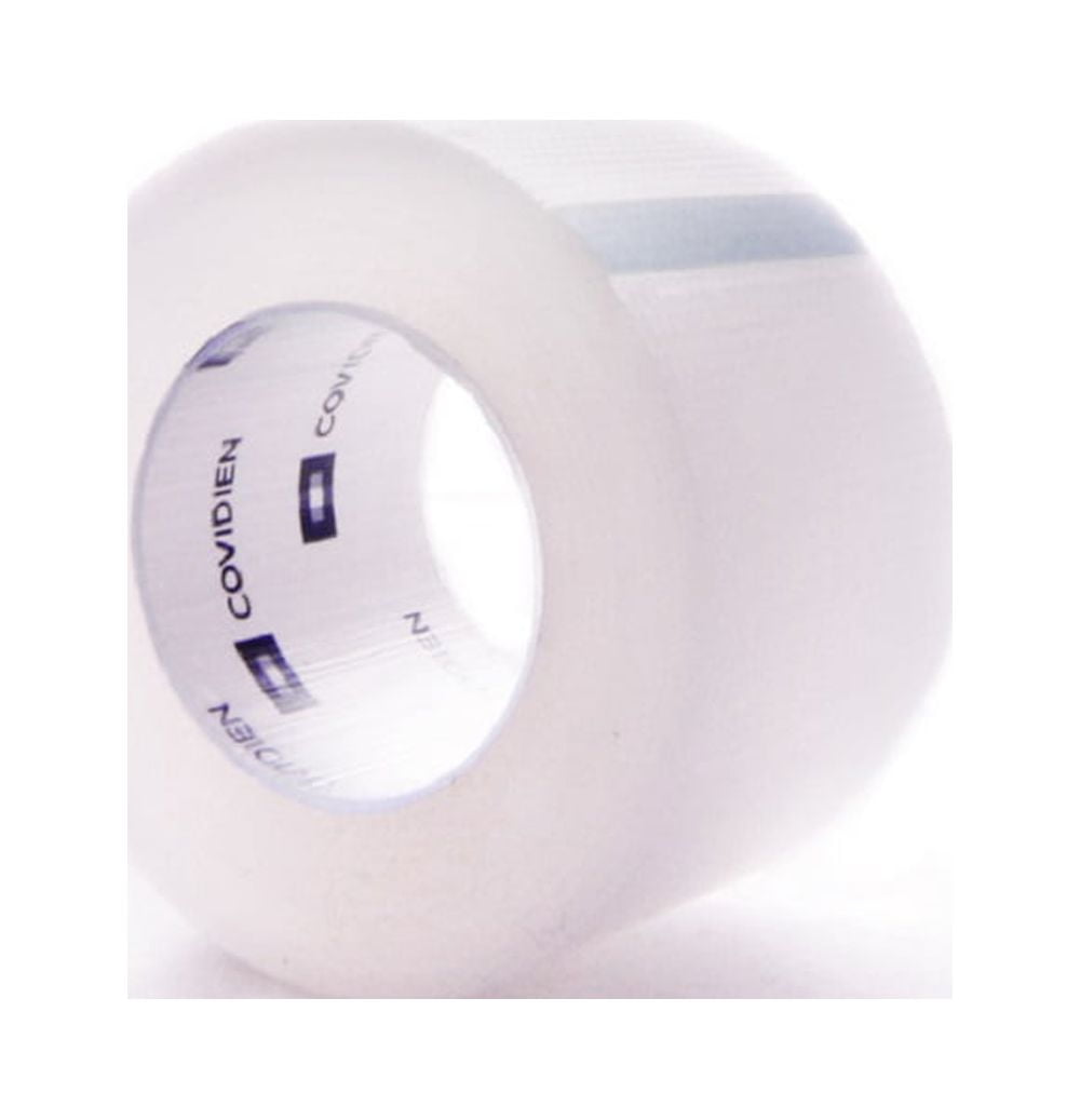 Kendall Curity Hypoallergenic Clear Medical Tape Plastic 1 Inch X 10 ...