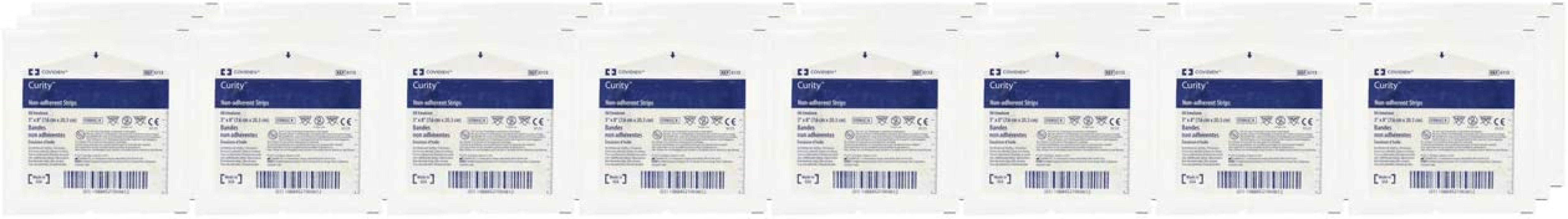 Kendall Curity Non Adherent Sterile Dressing 3"X8" - Box of 24 - Model ...