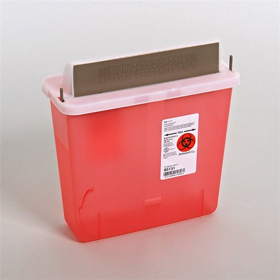Kendall Healthcare 85131 SharpStar Sharps Container Mailbox Style 5 ...