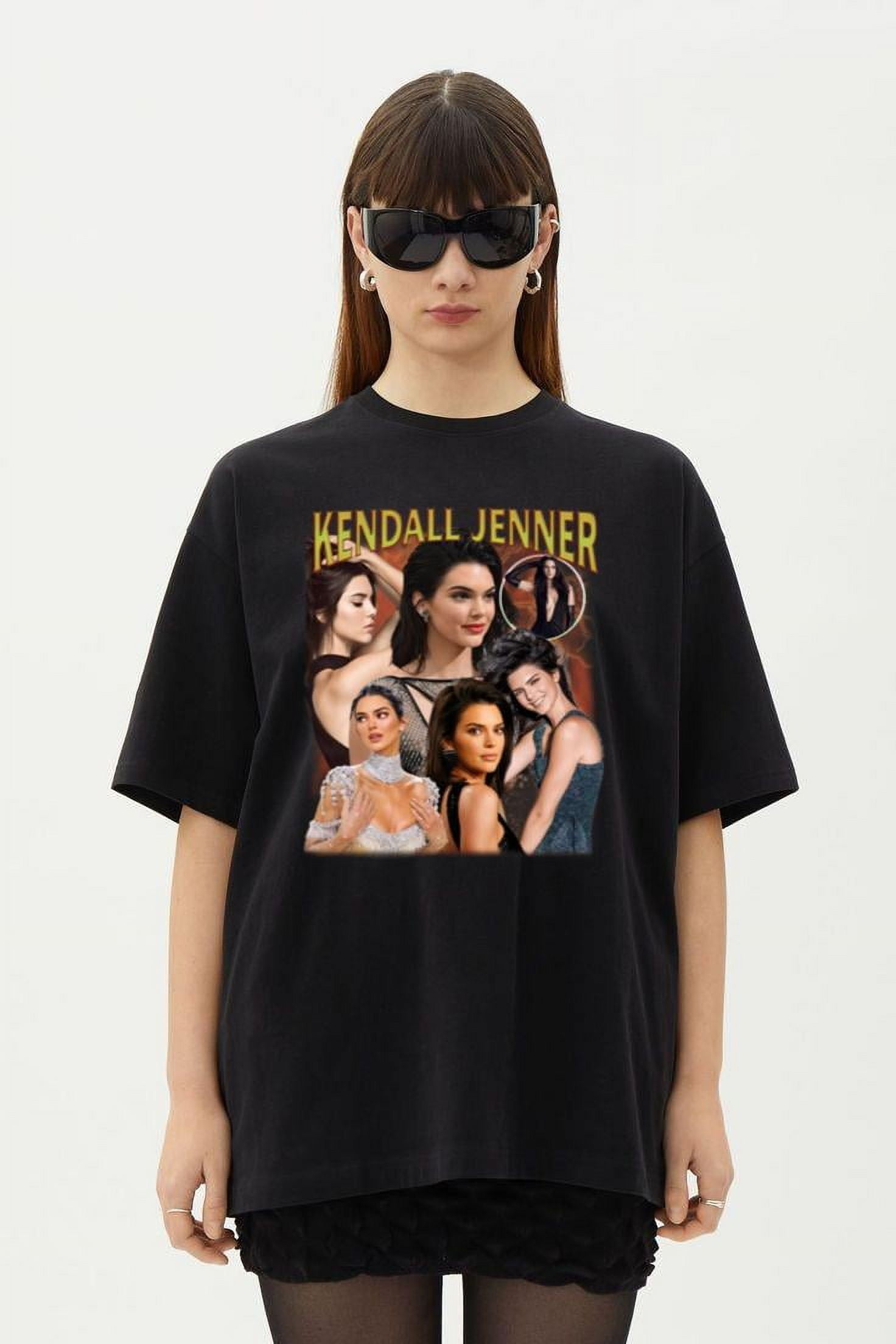 Kendall Jenner Retro T-shirt Supermodel Fan Style Wear, for men & women ...