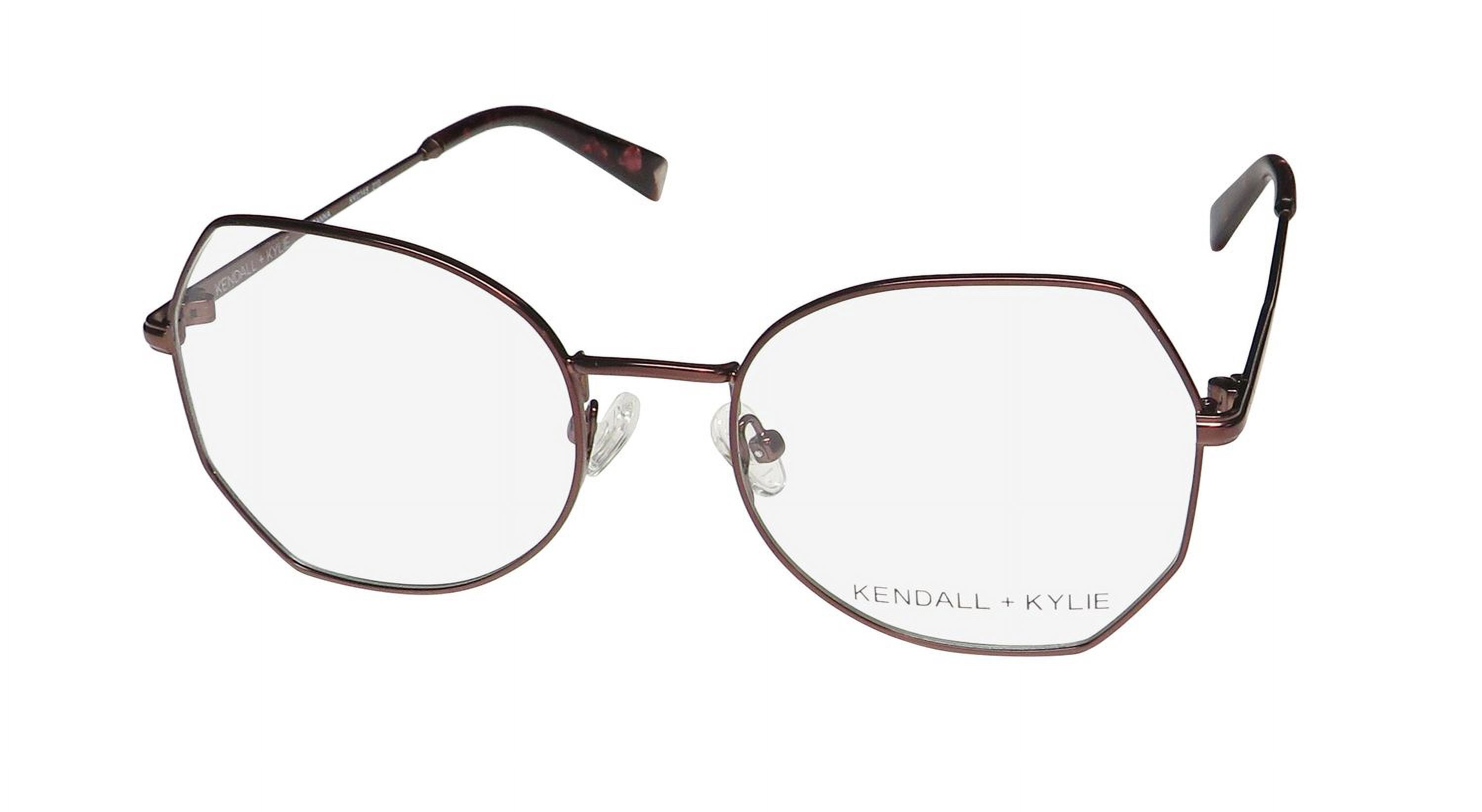 Kendall + Kylie KKO145G JOANNA 210 Women's Brown Frame Eyeglasses ...
