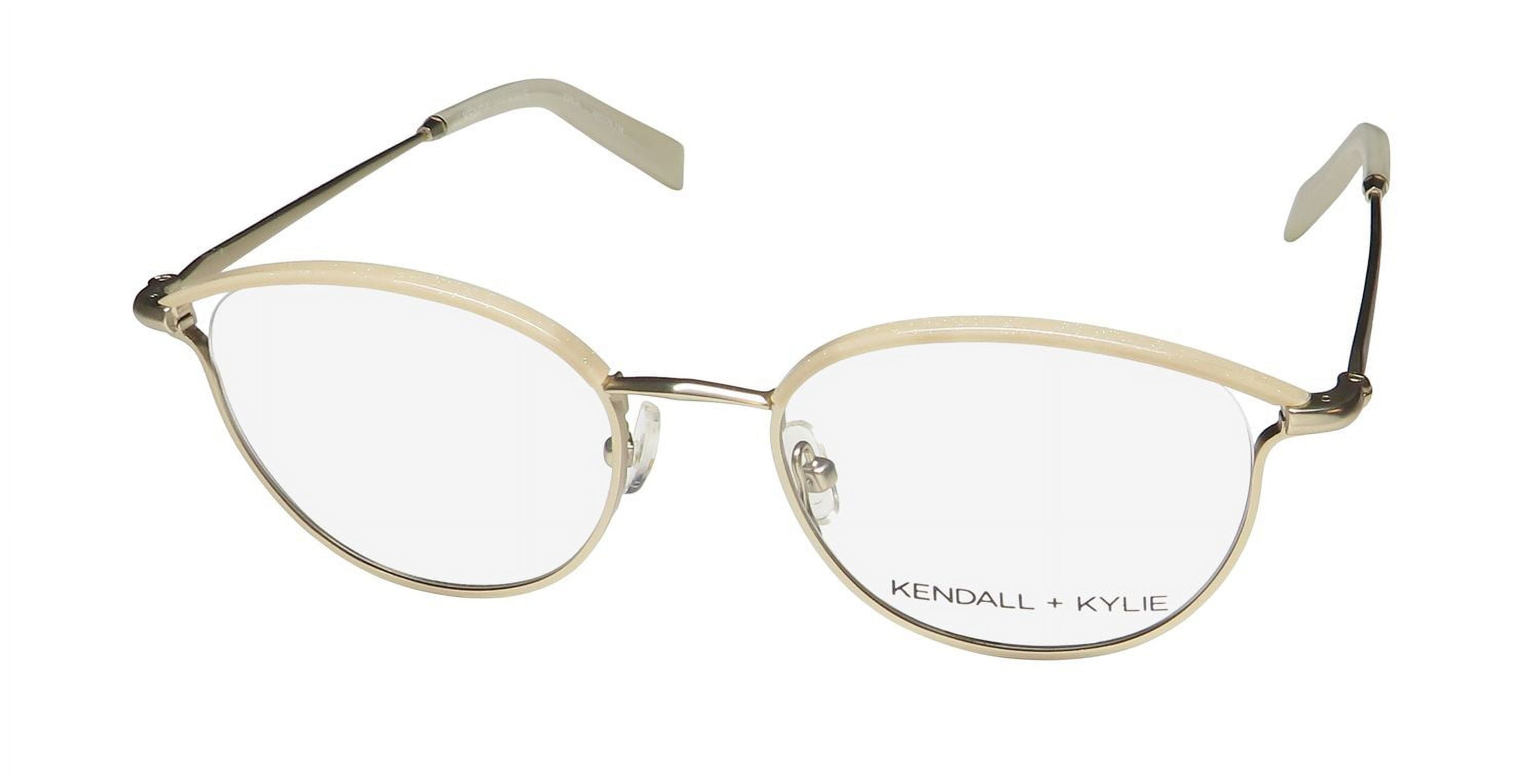 Kendall + Kylie KKO176G EMILIA 718 Women's Gold Frame Eyeglasses ...
