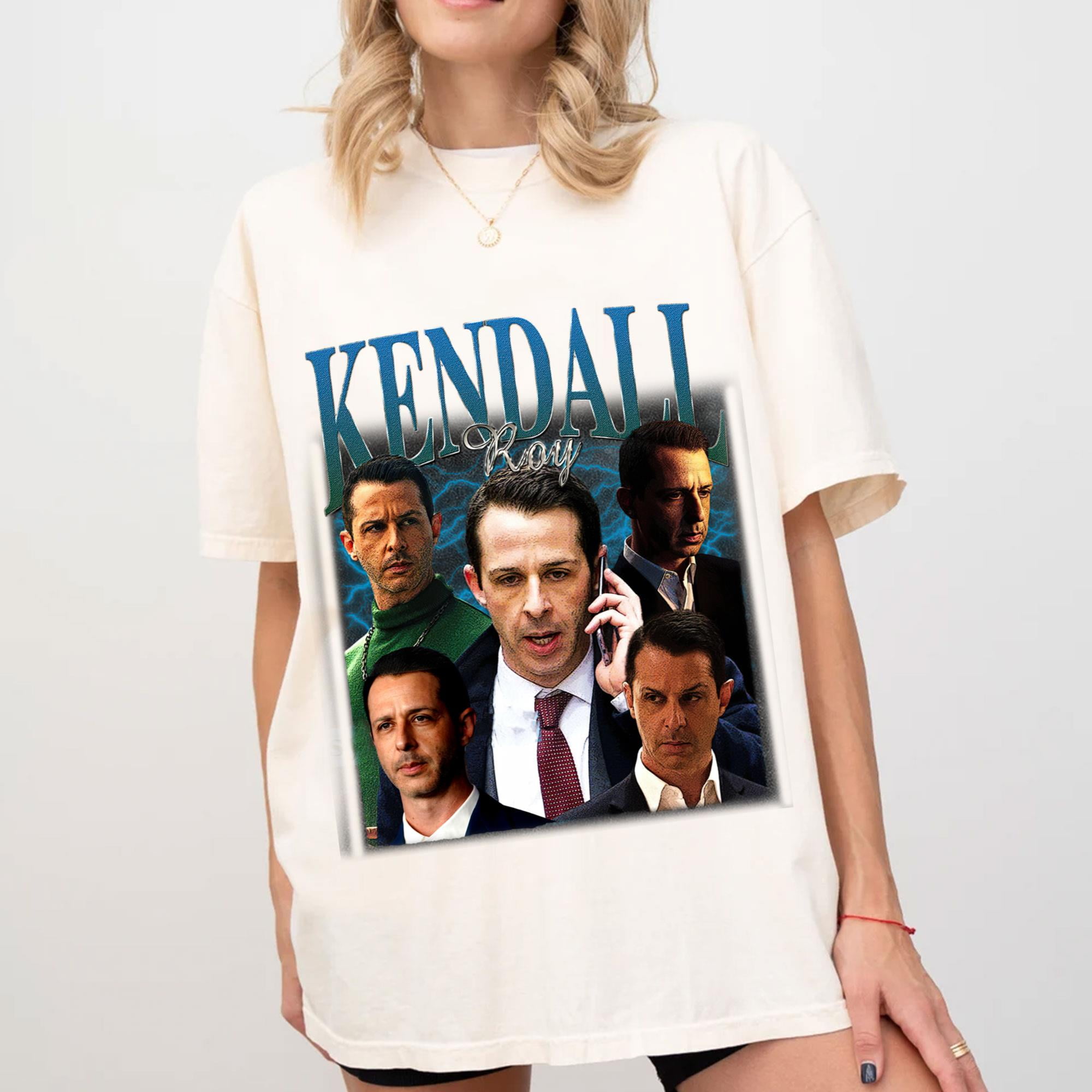 Kendall Roy Vintage T-Shirt, Cornerback Homage Graphic Unisex Long ...