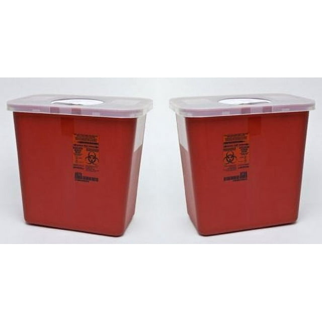 Kendall Sharps Container with Rotor Lid - 2 Gallon by KENDALL ...