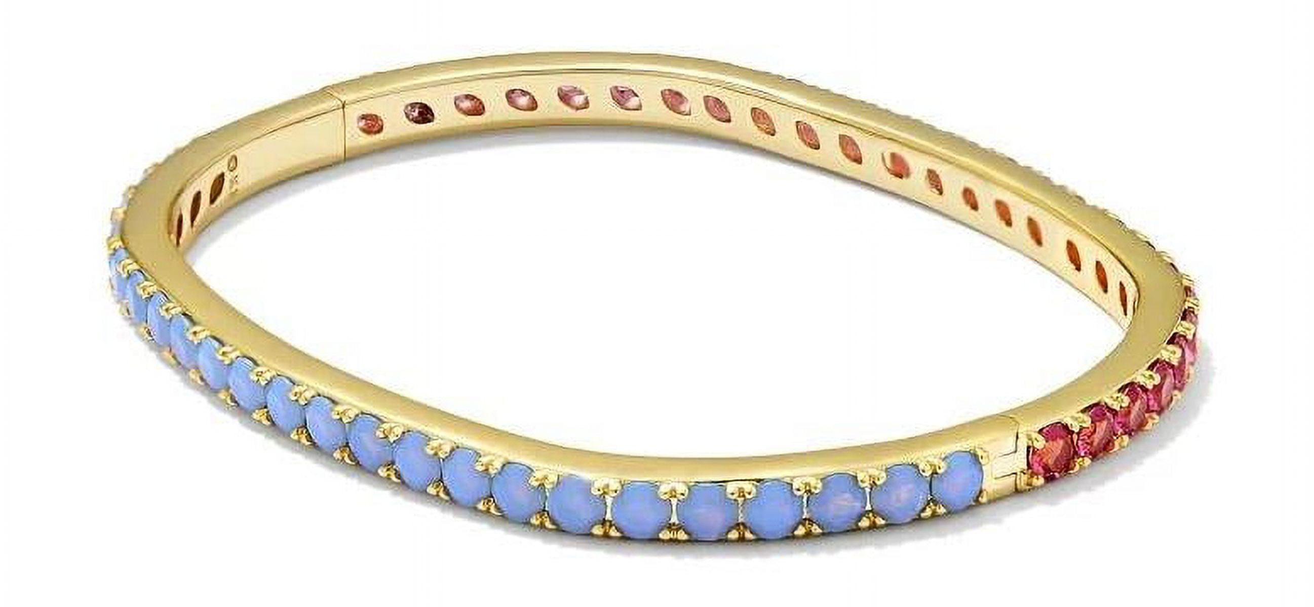 Kendra Scott Chandler Gold Bangle Bracelet in Pink Blue Mix - M/L ...