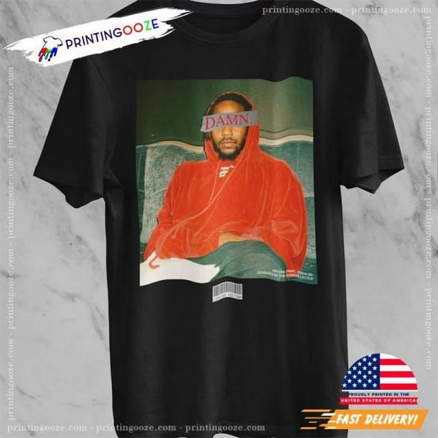 Kendrick Lamar Damn Shirt Kendrick Lamar Vintage Graphic Tee - Walmart.com