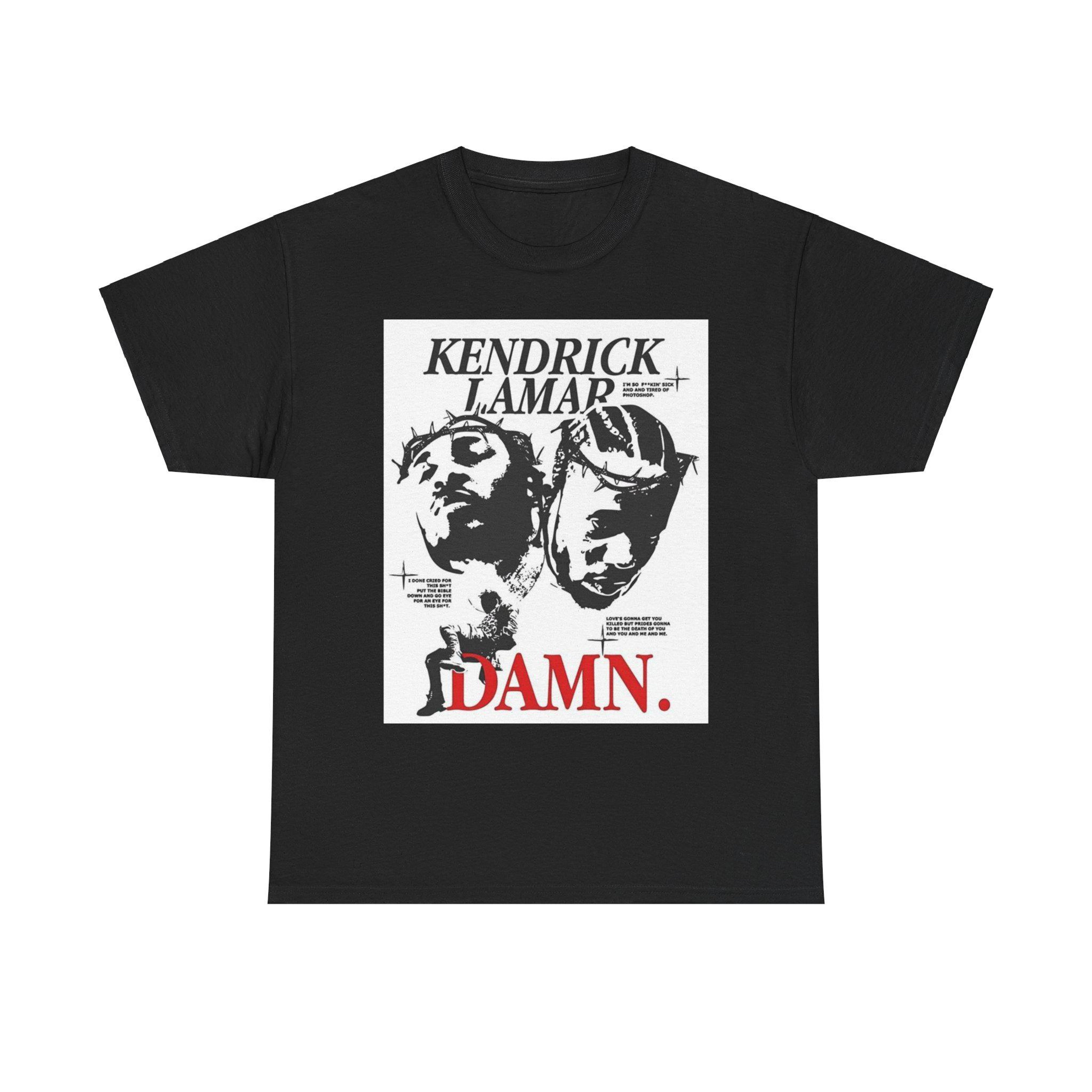 Kendrick Lamar Damn" T-Shirt / kendrick lamar" - Walmart.com