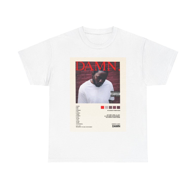Kendrick Lamar "Damn." Tee - Walmart.com