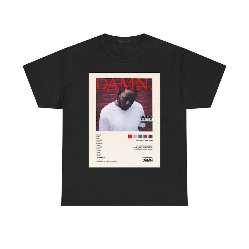 Kendrick Lamar "Damn." Tee - Walmart.com