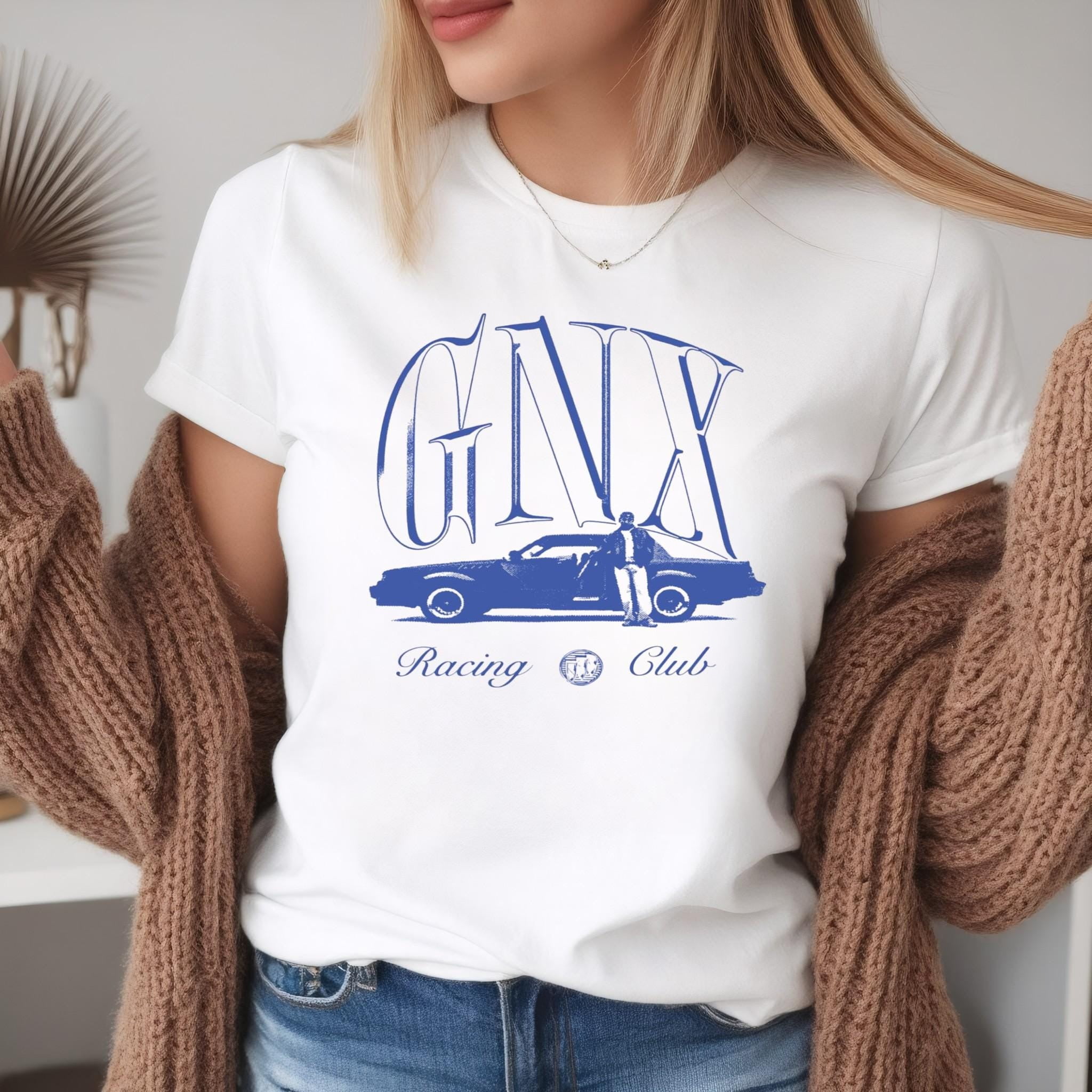 Kendrick Lamar GNX Album Shirt, Vintage GNX Racing Glub - Walmart.com