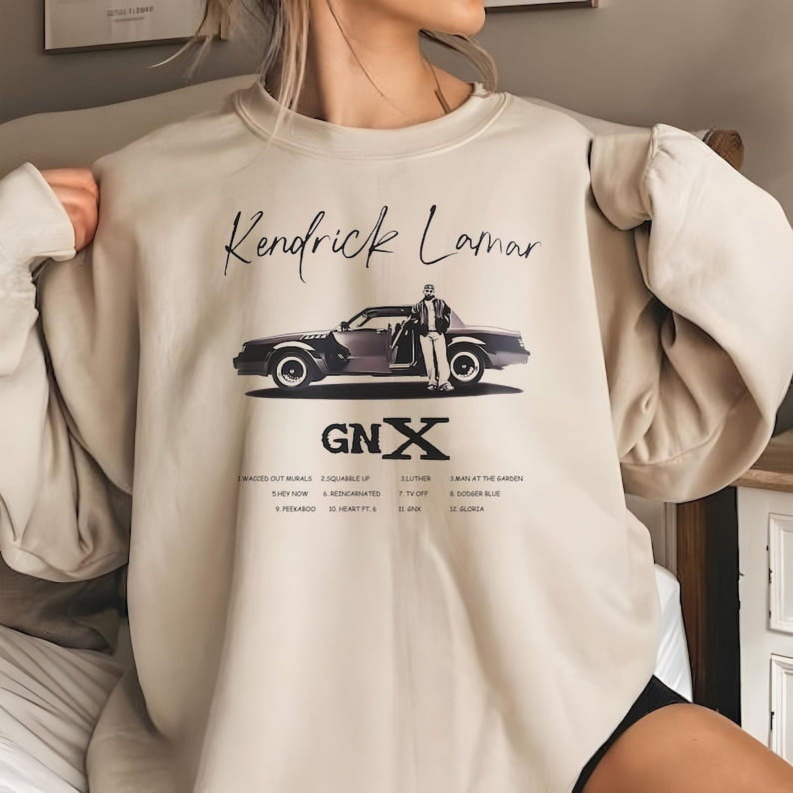 Kendrick Lamar GNX Sweatshirt, Kendrick Lamar GNX Album Shirt, Kendrick ...