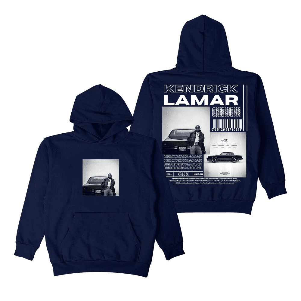 Kendrick Lamar Hoodies GNX Merch Album Cover 2024 Rapper Sweatshirt ...