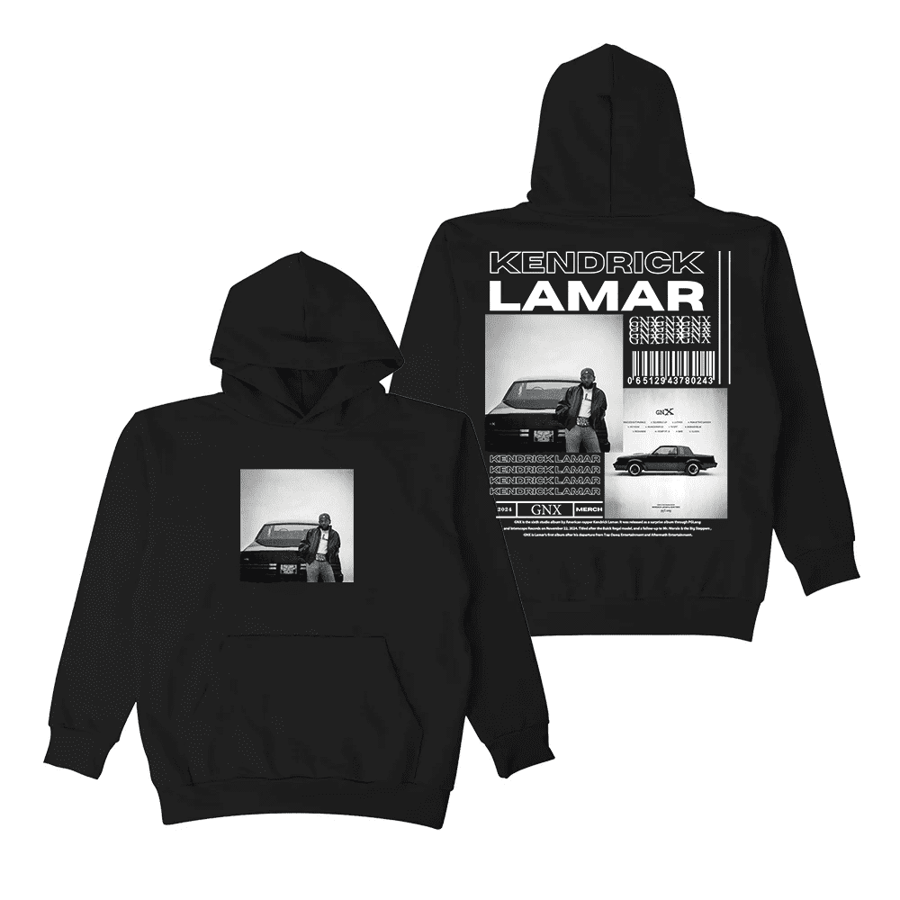 Kendrick Lamar Hoodies GNX Merch Album Cover 2024 Rapper Sweatshirt ...