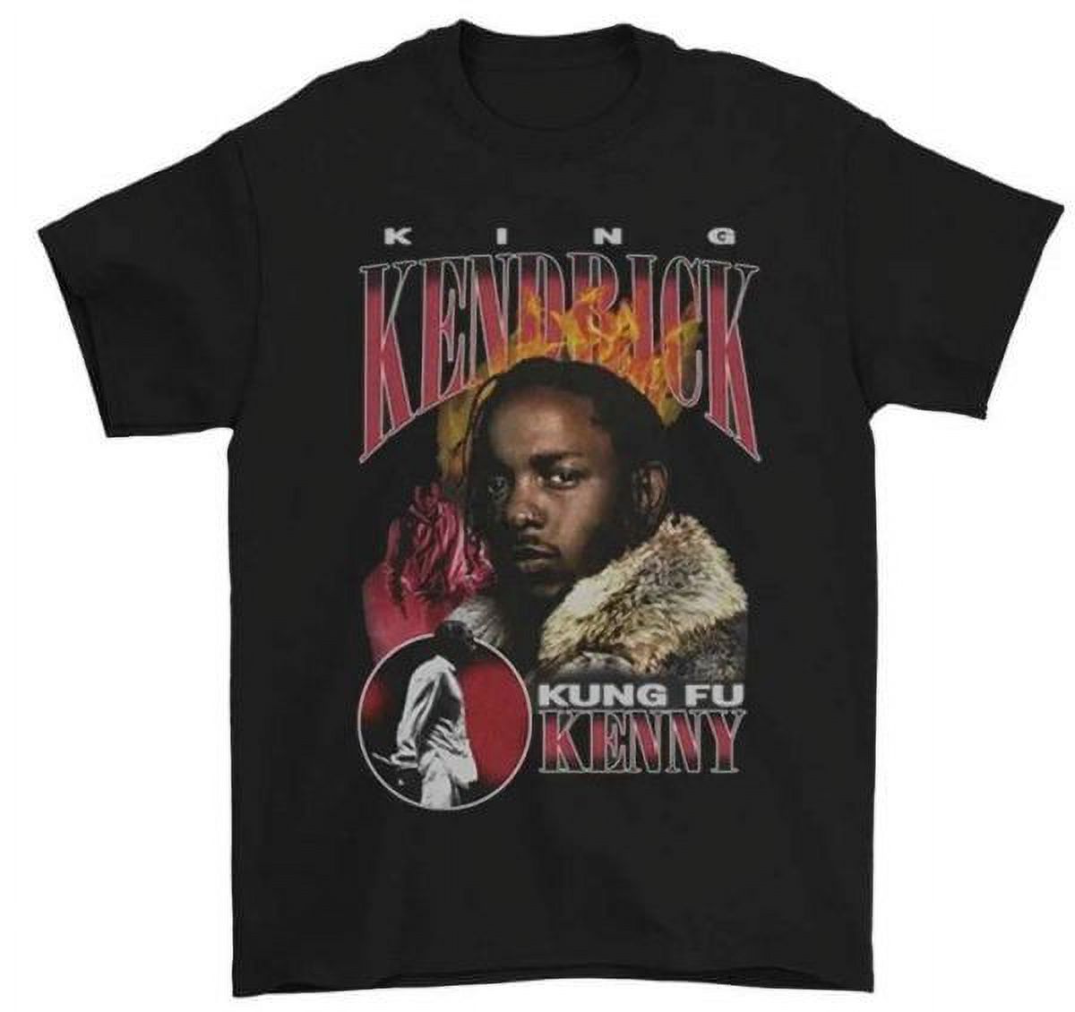 Kendrick Lamar King Kungfu Kenny Rapper T-shirt - Walmart.com