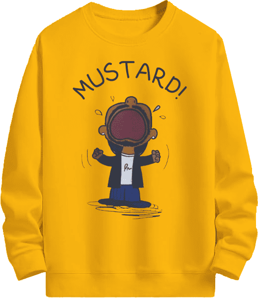 Kendrick Lamar MUSTARD Meme Sweatshirt, Kendrick Lamar GNX Sweatshirt ...