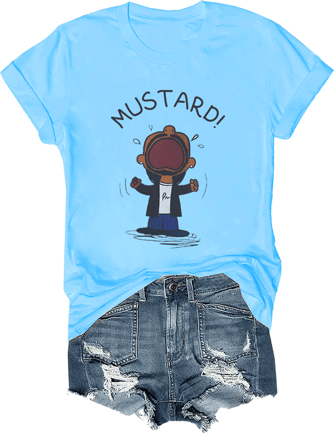 Kendrick Lamar MUSTARD Meme T-Shirt, Kendrick Lamar GNX Shirt, Kendrick ...