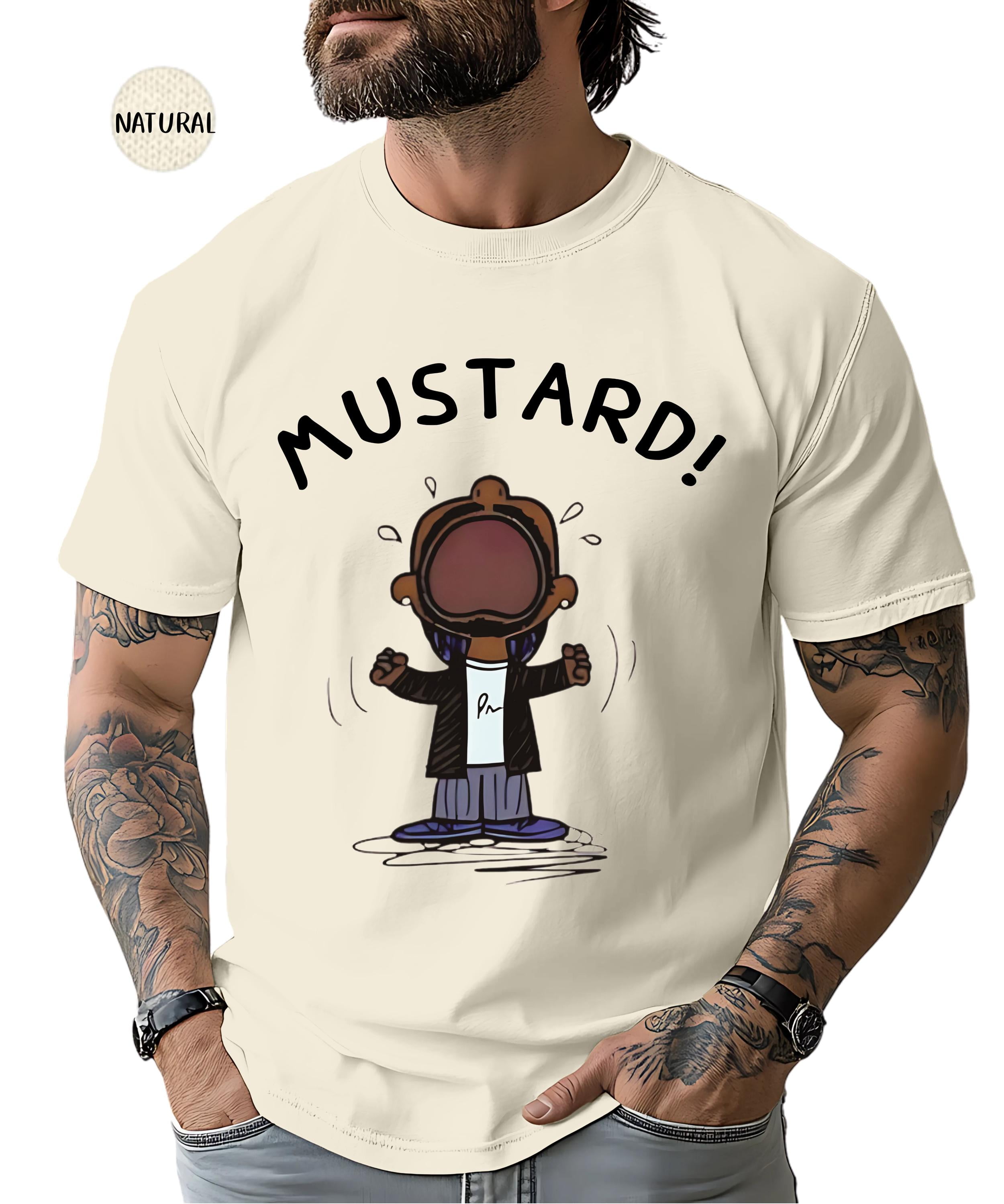 Kendrick Lamar MUSTARD Meme T-Shirt, Unisex Tee Shirt for Fans, Funny ...