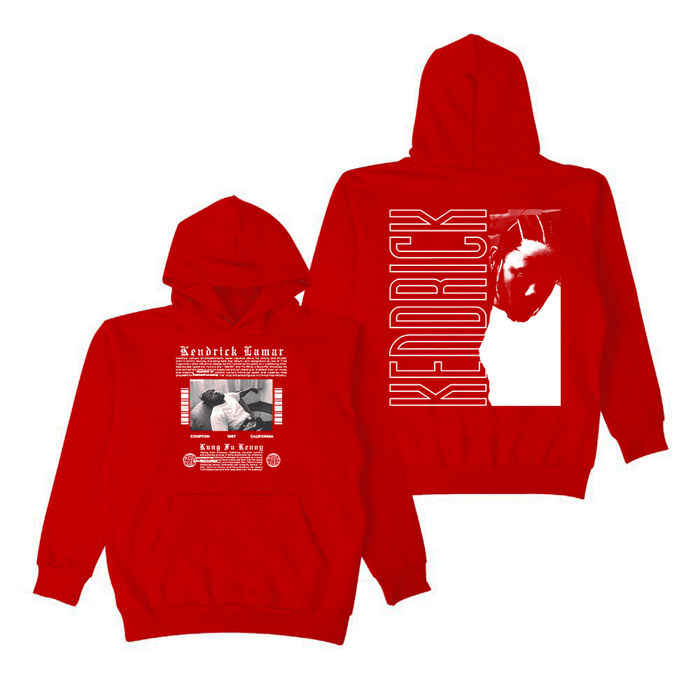 Kendrick Lamar Merch Hoodie Kung Fu Kenny Sweatshirt Long Sleeve ...