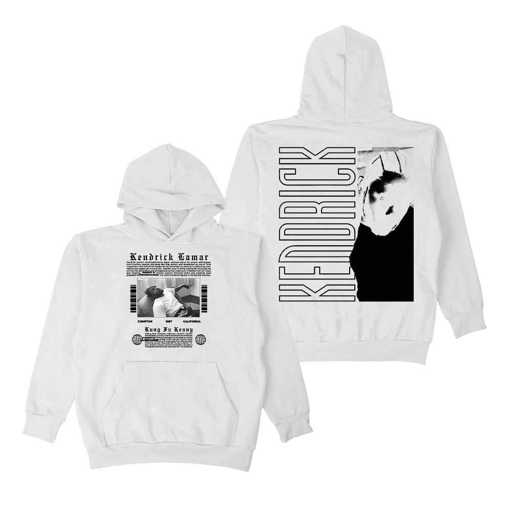 Kendrick Lamar Merch Hoodie Kung Fu Kenny Sweatshirt Long Sleeve ...