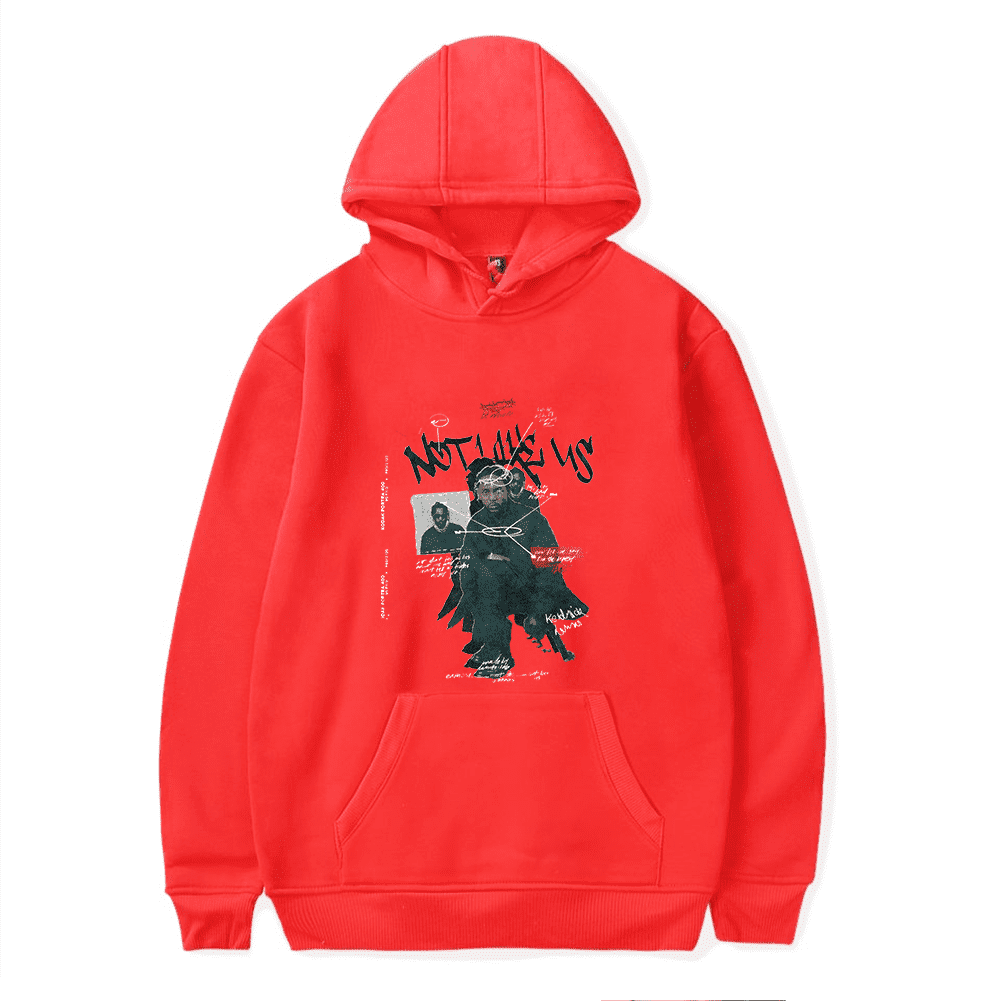 Kendrick Lamar Merch Hoodie Not Like Us Album Long Sleeve Pullover ...