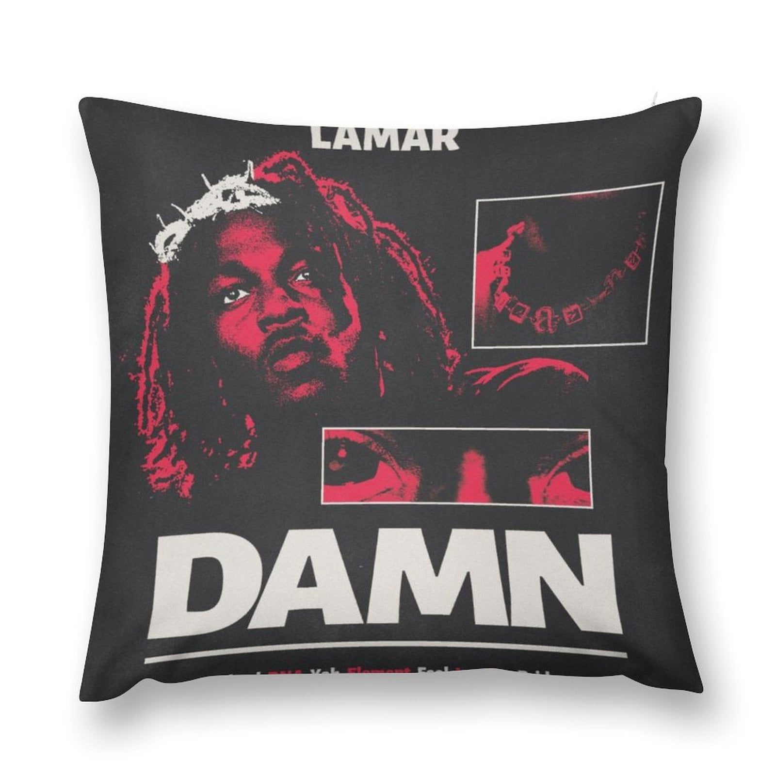 Kendrick Lamar Merch Rapper Kendrick Lamar Pillowcase Hip Hop Room ...