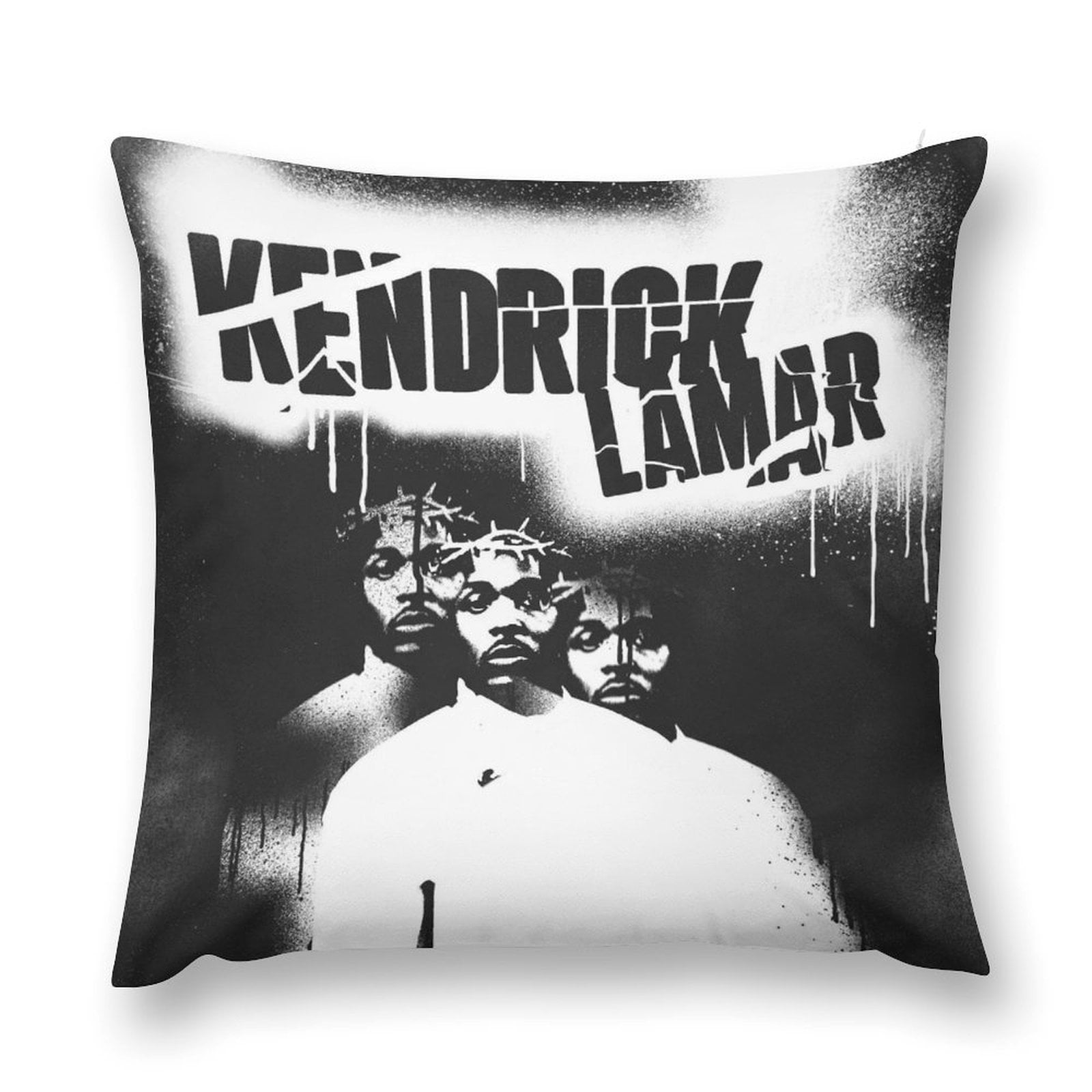 Kendrick Lamar Merch Rapper Kendrick Lamar Pillowcase Hip Hop Room ...