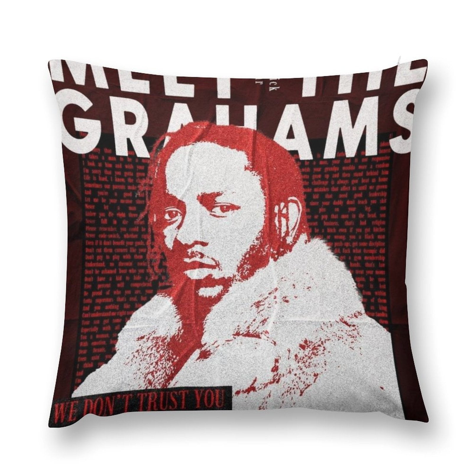 Kendrick Lamar Merch Rapper Kendrick Lamar Pillowcase Hip Hop Room ...