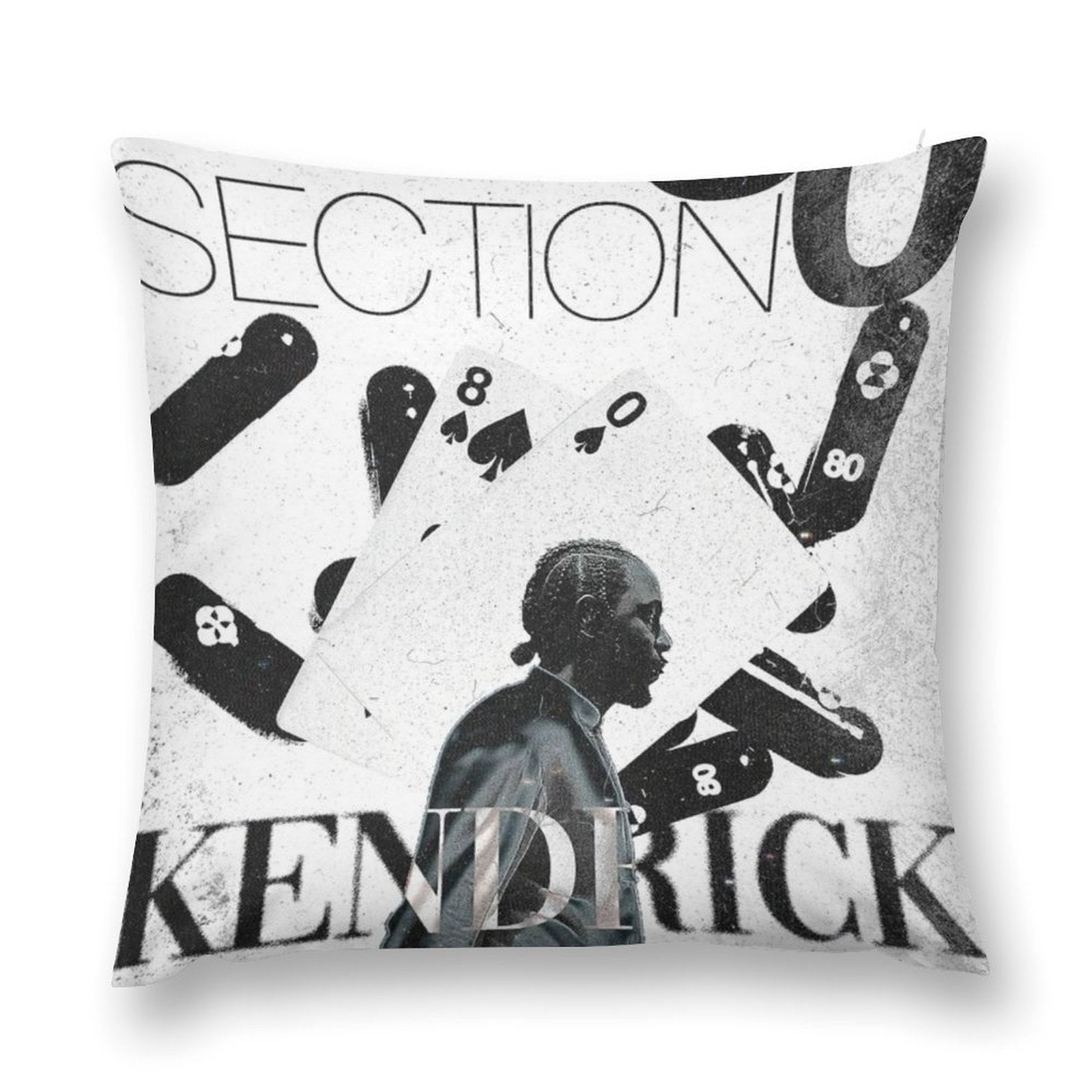 Kendrick Lamar Merch Rapper Kendrick Lamar Pillowcase Hip Hop Room ...