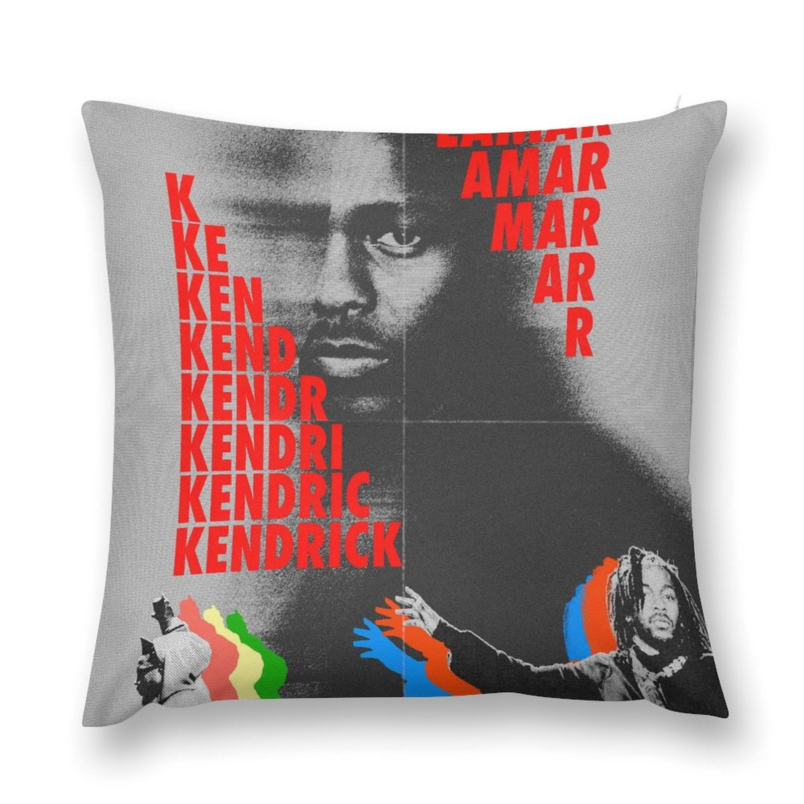 Kendrick Lamar Merch Rapper Kendrick Lamar Pillowcase Hip Hop Room ...