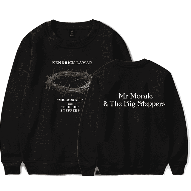 Kendrick Lamar Merch Sweatshirt Mr. Morale & The Big Steppers Long ...