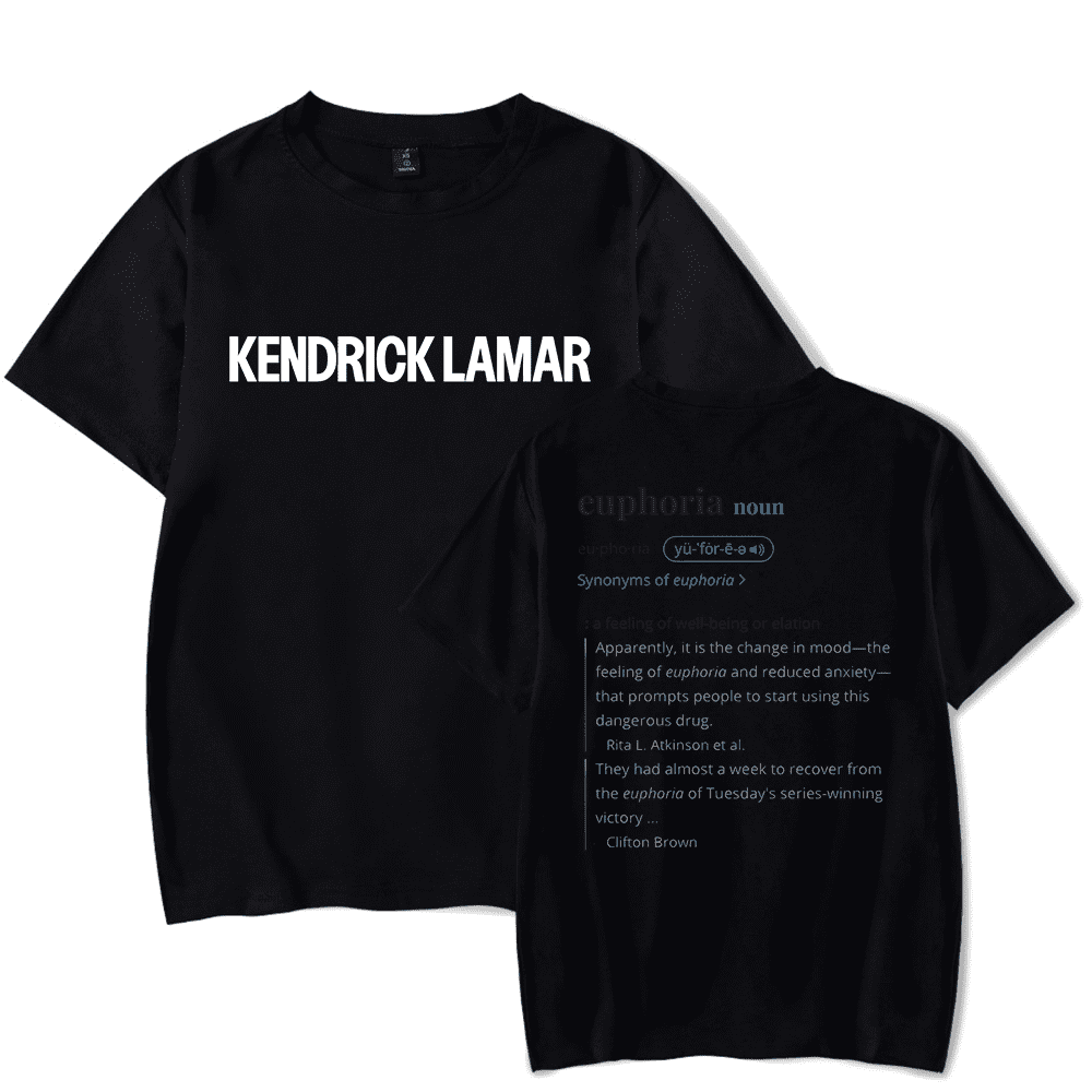 Kendrick Lamar Merch T-Shirt 2024 euphoria Tees Diss Rapper Merch Short ...