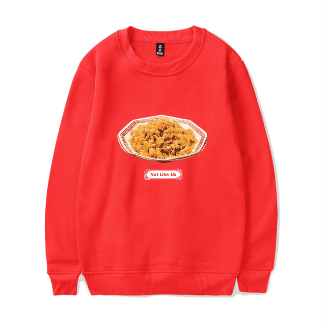 Kendrick Lamar Not Like Us Fried Rice Merch Sweatshirt Hoodie Long ...