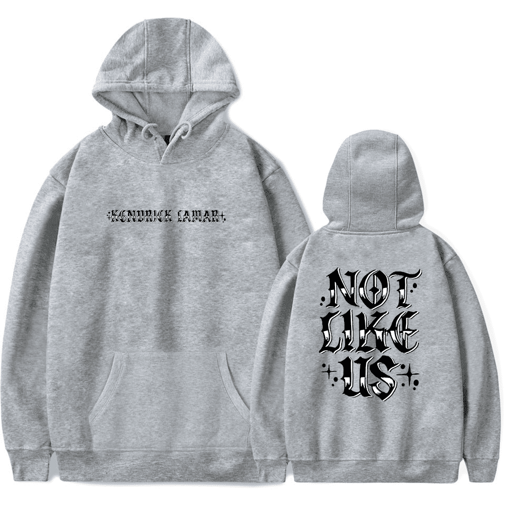 Kendrick Lamar Not Like Us Merch Hoodie Long Sleeve Sweatshirt Pullover ...
